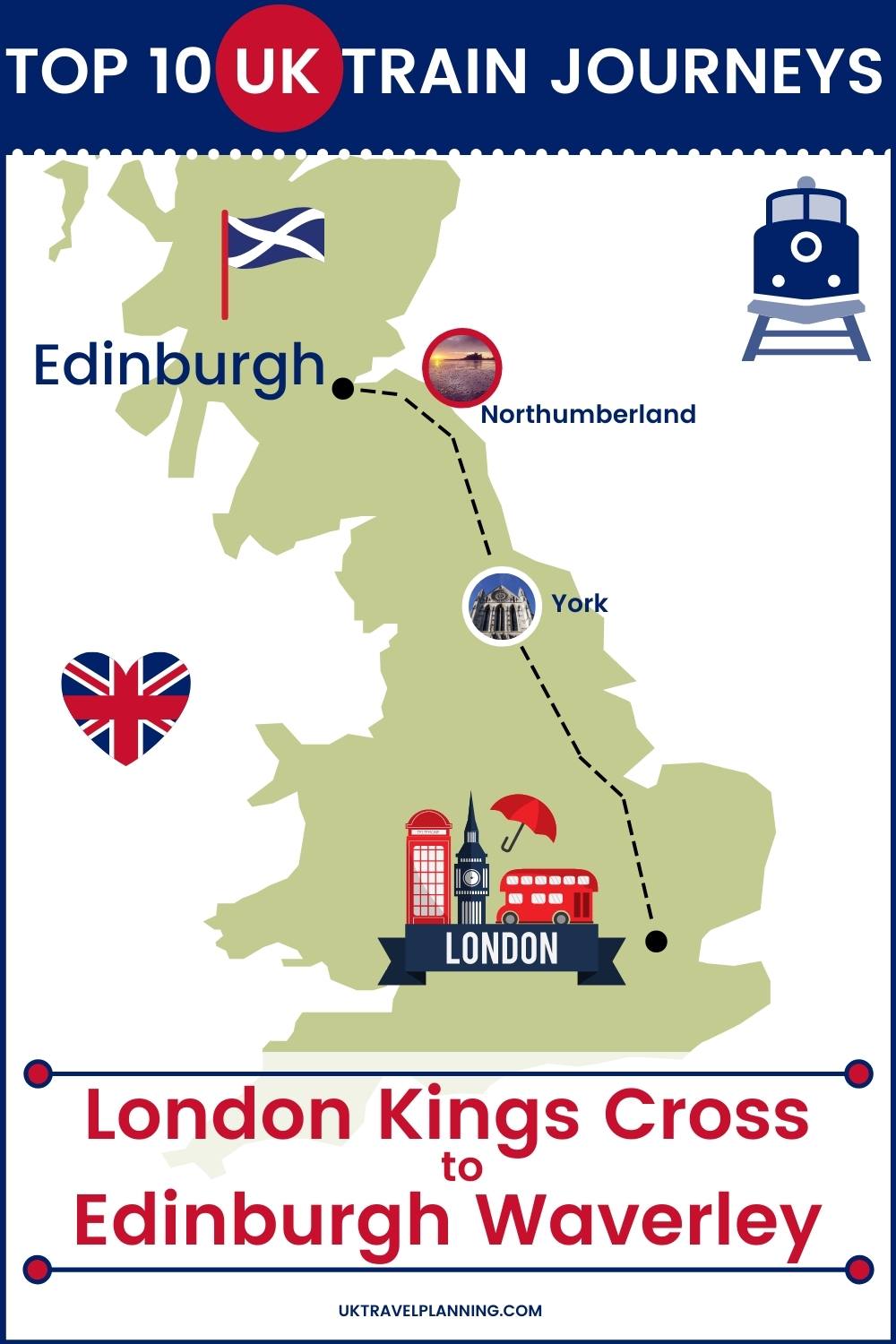 Britain by train - top 10 UK rail journeys [Maps + tips]
