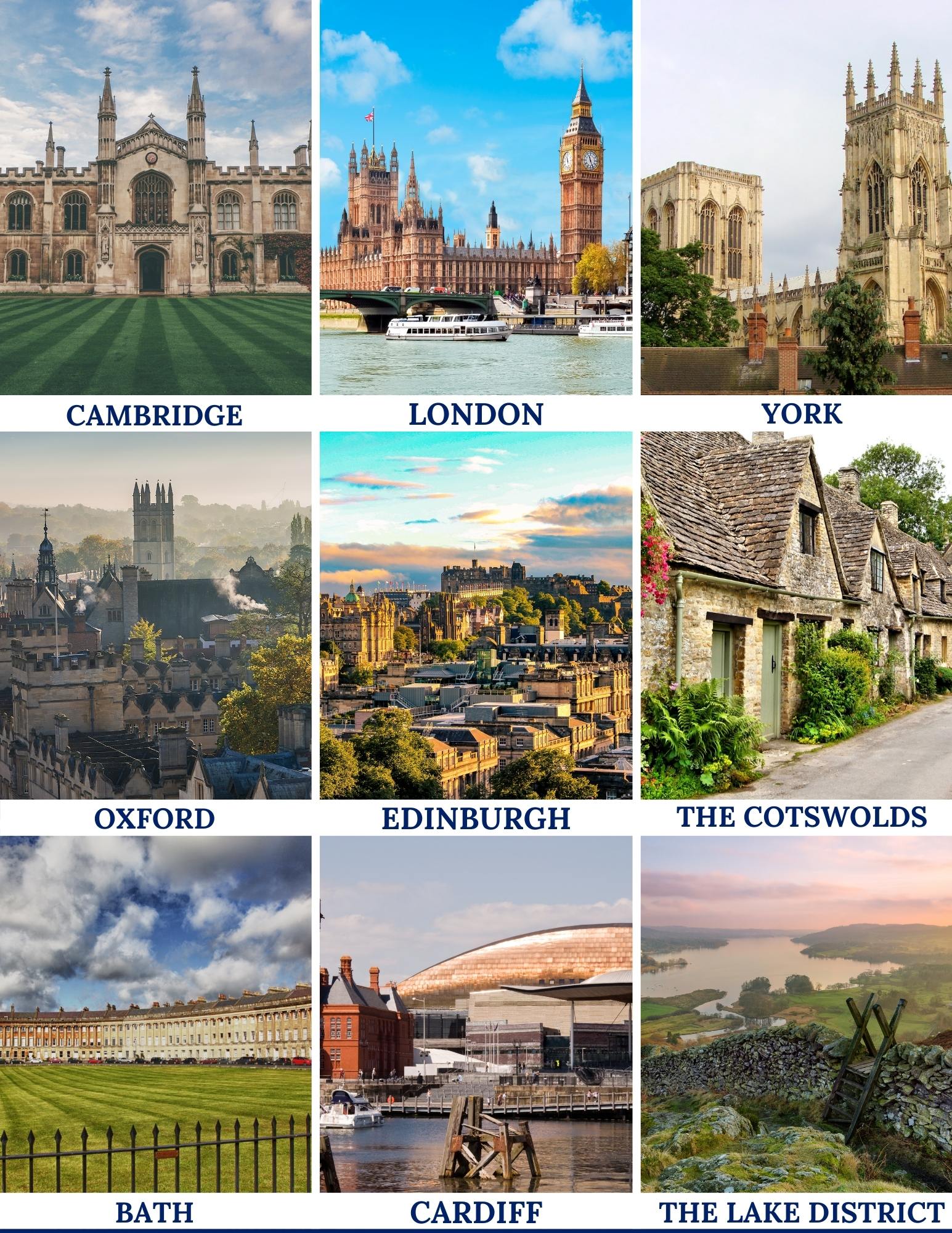 UK Travel Itinerary Planners - plan your perfect trip
